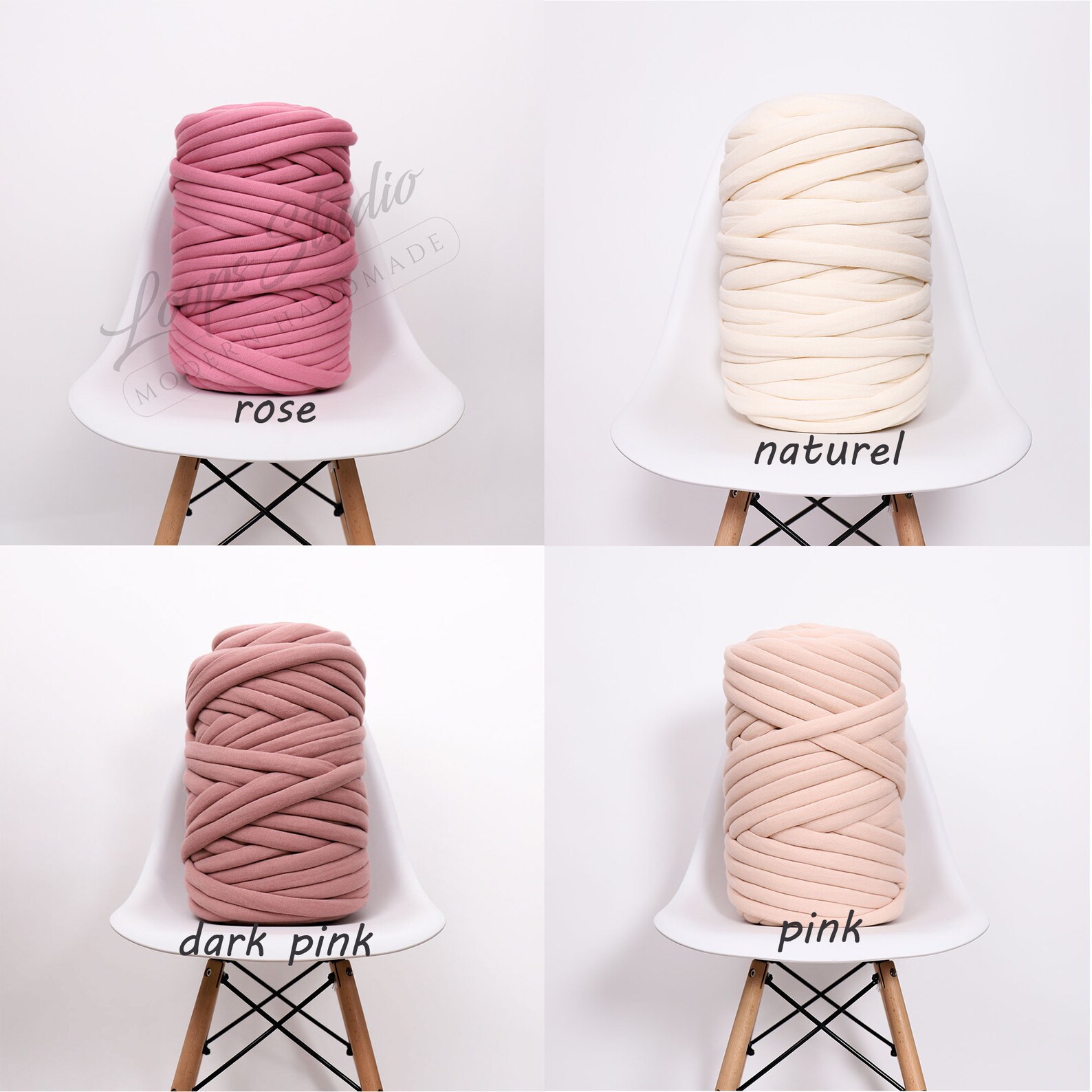 GIANT chunky yarn for chunky Knit BIG yarn Light BEIGE | Etsy