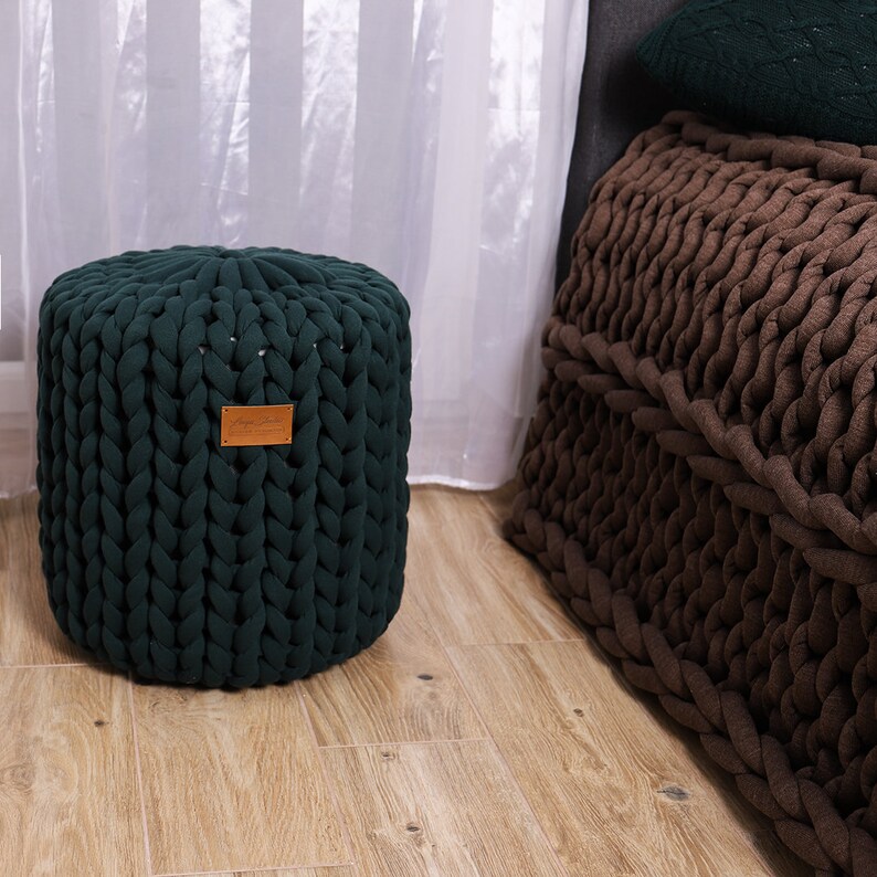 Coffee table HAND OTTOMAN Pouf Nursery decor POUFFE | Etsy