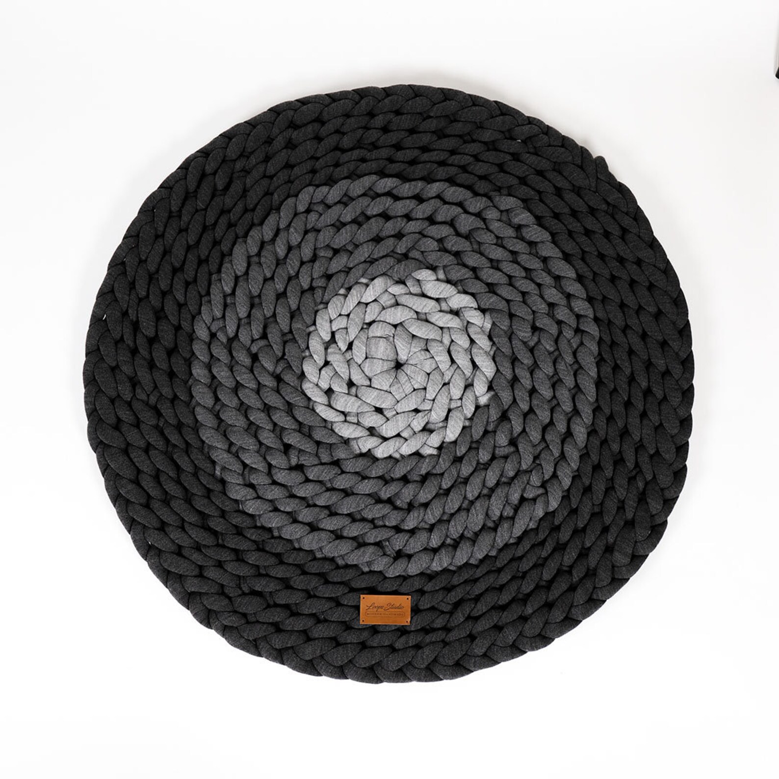 Chunky Knit Rug ROUND Nursery Rug Round KIDS RUG Bathroom - Etsy