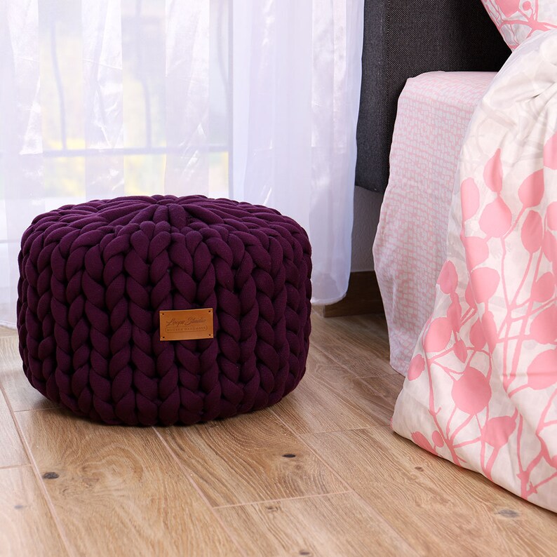 Coffee table HAND OTTOMAN Pouf Nursery decor POUFFE | Etsy