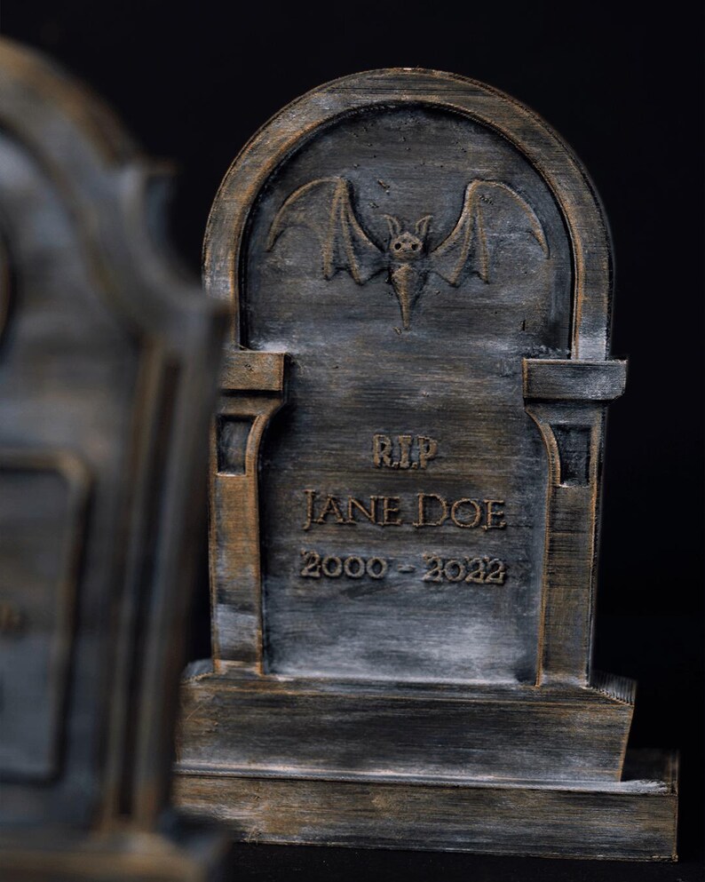 Custom 3d-printed Pet and Plant Memorial Stones – Personalized Tribute ...