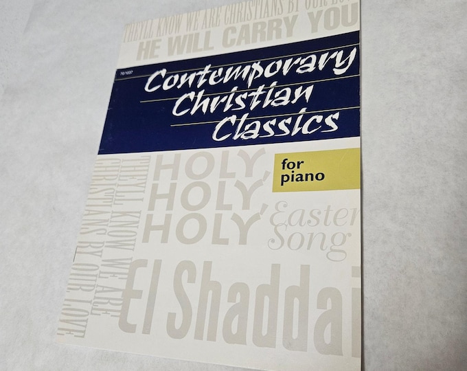 The Very Best of Contemporary Christian Words and Music Songbook ...