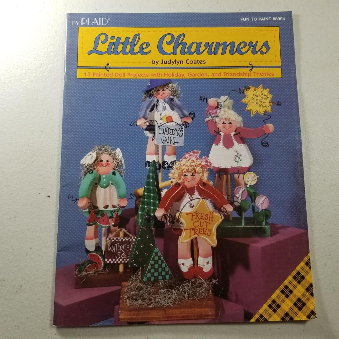 Little Charmers - 13 Painted Doll Projects - Holiday Garden Friendship ...