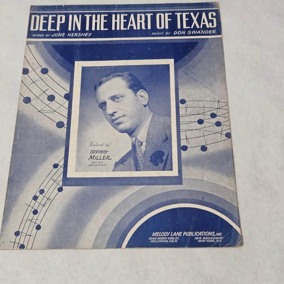 Deep in the Heart of Texas Irving Miller Photo by June Hershey and Don ...