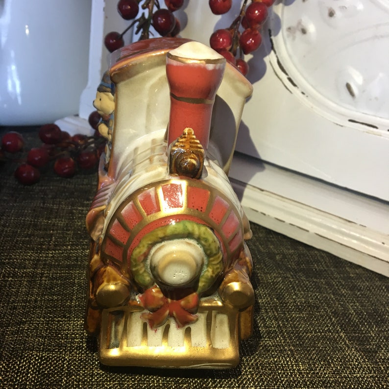 TII Collections Ceramic Christmas Train - Etsy