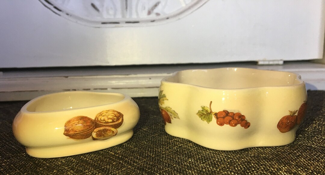 Worchester Spode Set of Trinket Boxes - Etsy