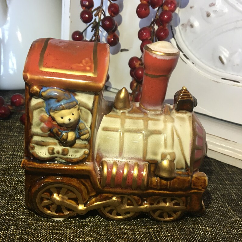 TII Collections Ceramic Christmas Train - Etsy
