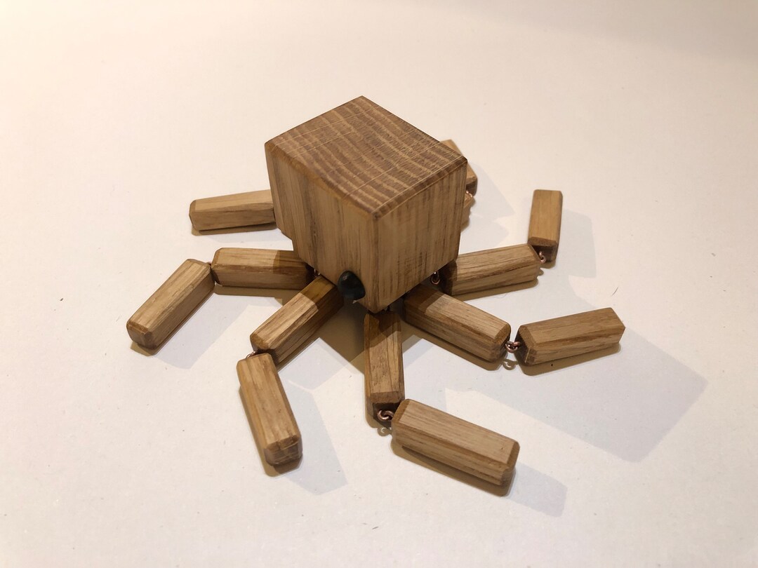 Hand Made Wooden Octopus - Etsy