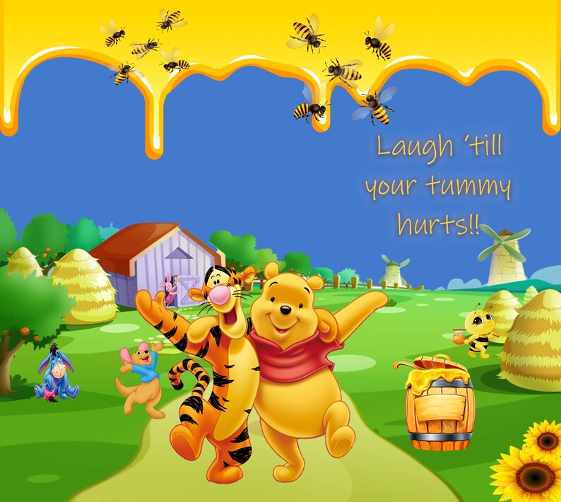 Winnie the Pooh Tumbler Wrap - Etsy