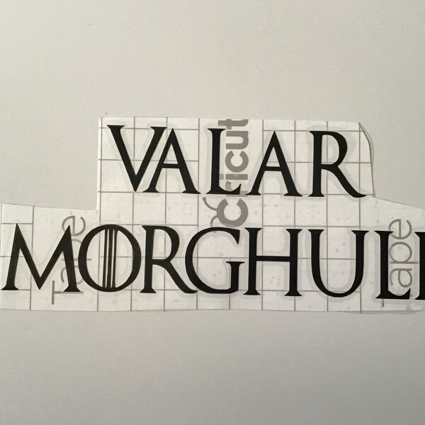 Valar Morghulis - Etsy