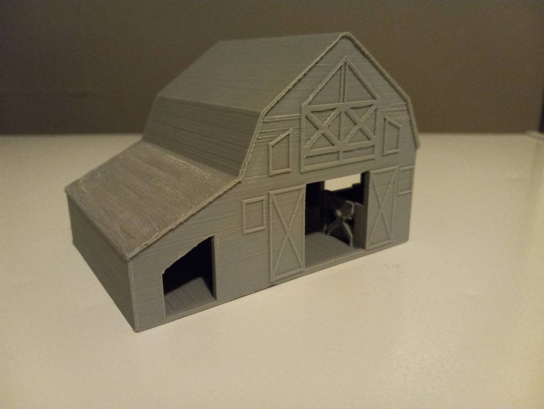 Toy Mini Barn 3D Print Kids - Etsy