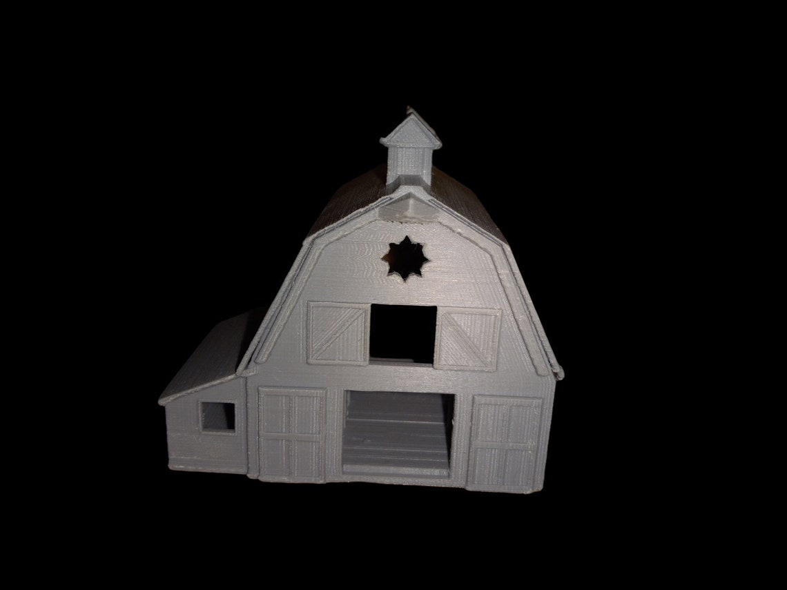 Big Ole Barn DIY Model - Etsy