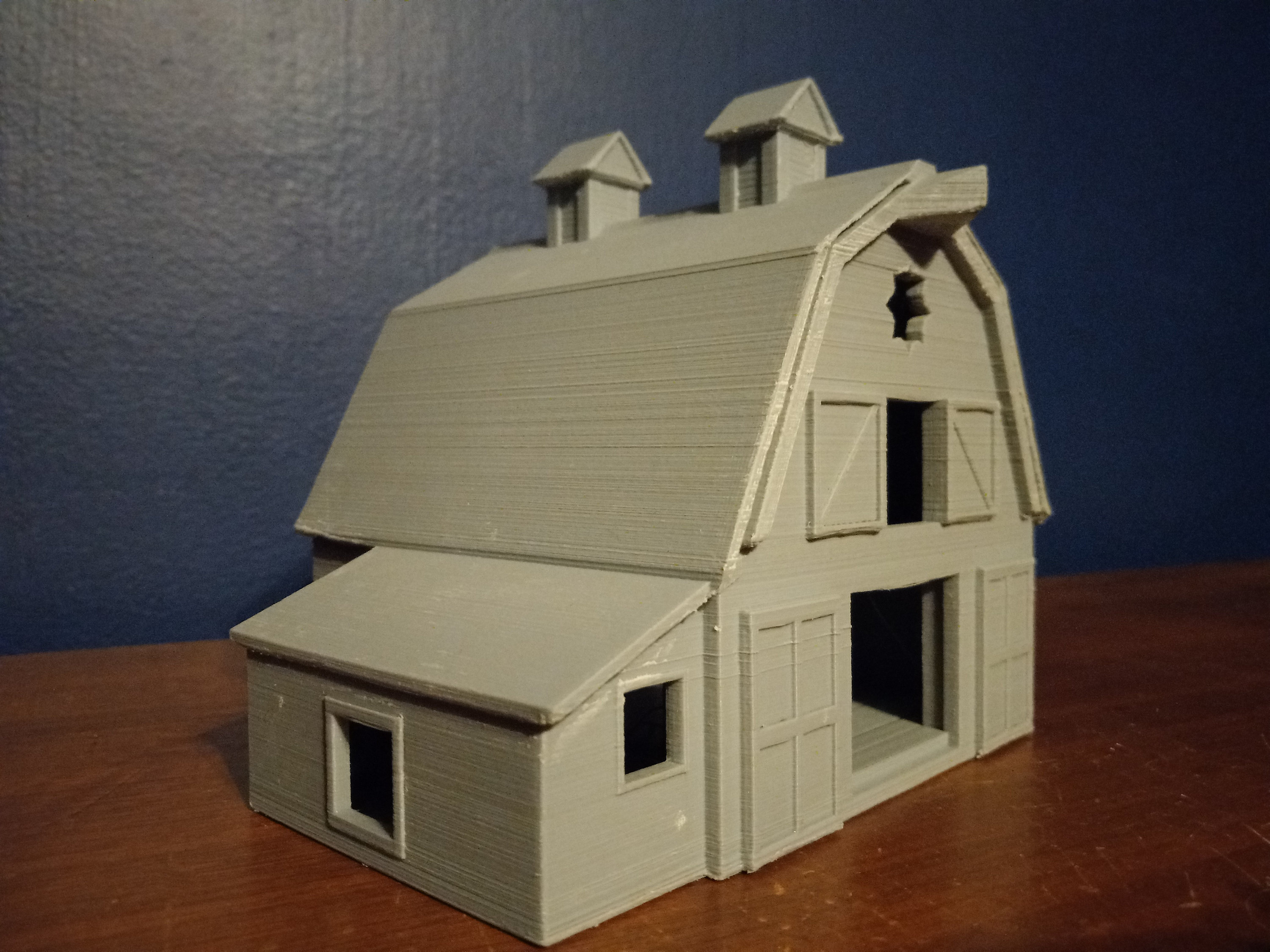 Big Ole Barn DIY Model - Etsy