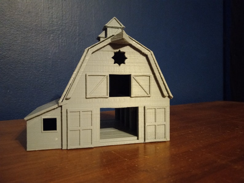 Big Ole Barn DIY Model - Etsy