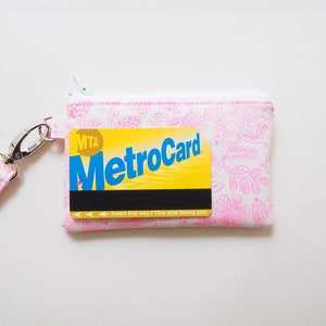 Rifle Paper Co Zipper Pouch Wristlet Set / Moxie Floral Neon Pink - Etsy