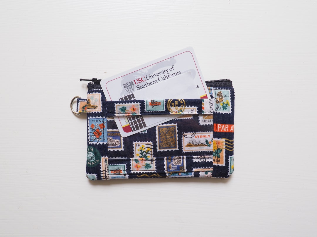 ID Pouch / Rifle Paper Co Fabric Small Zipper Coin Pouch Wallet ...