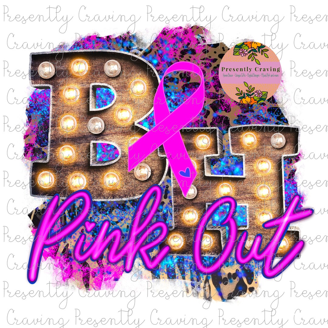 Barbers Hill Pink Out | PNG | Sublimation - Etsy