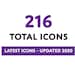 Purple Social Media Icons Bundle - Over 200 Social Media Icons - Blog ...