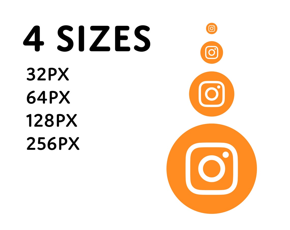 Orange Social Media Icons Bundle - Over 200 Social Media Icons - Blog ...