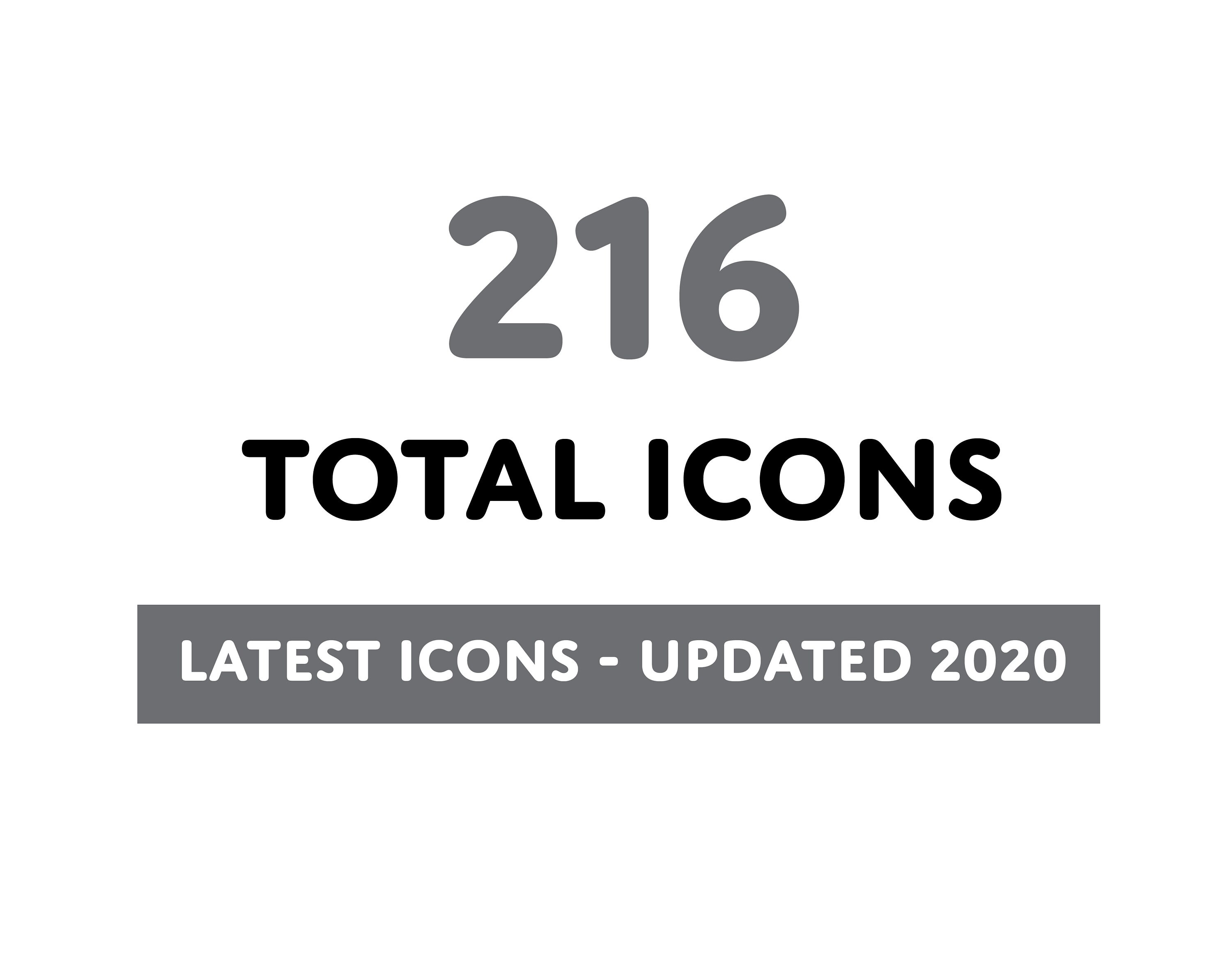 Grey Social Media Icons Bundle - Over 200 Gray Social Media Icons ...