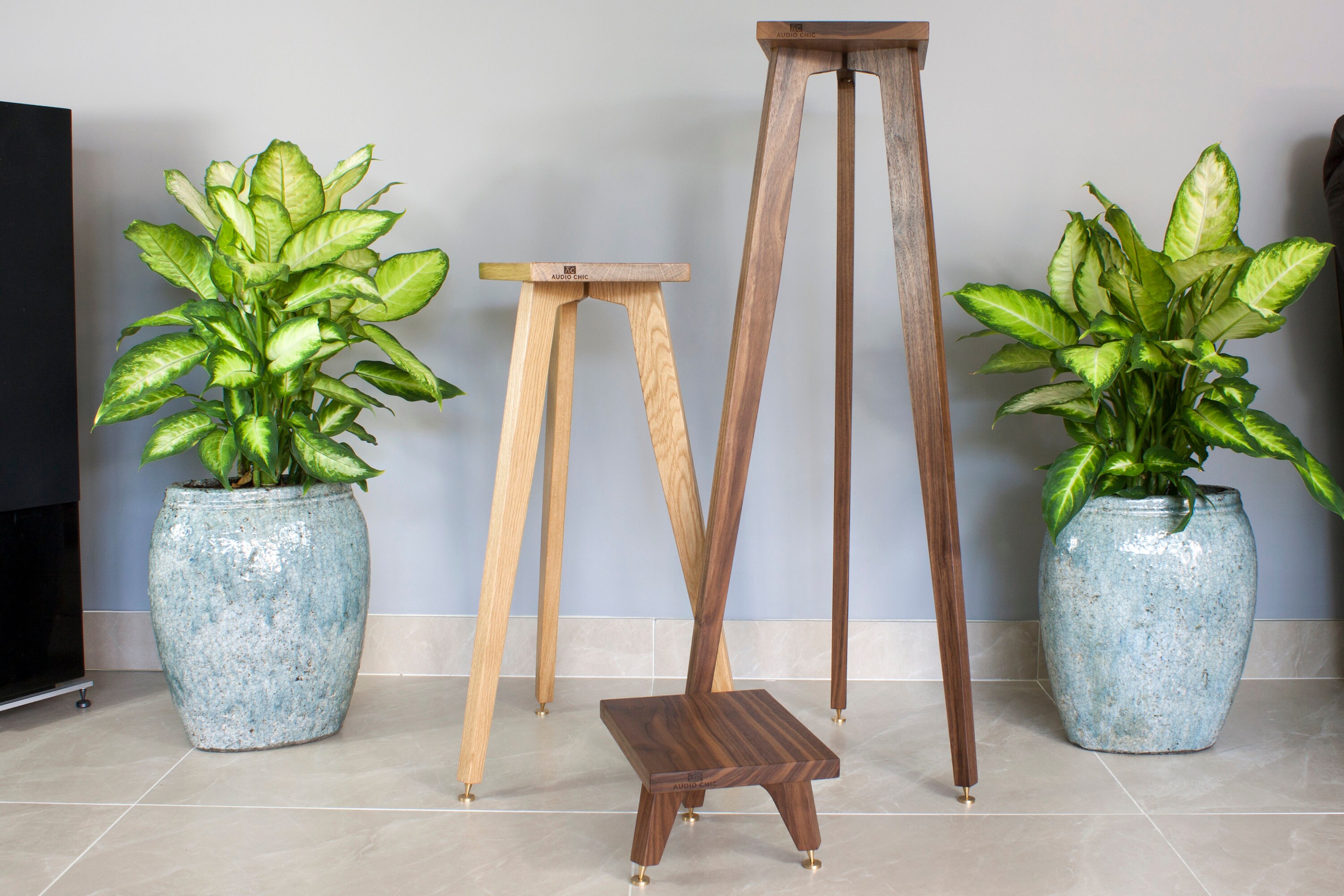 Naim Mu-so Qb2 Speaker Stands With Isolation Plinths 140-900mm (single ...