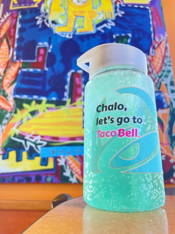 Chalo Taco Bell Water Bottle Taco Bell Apparel Taco Bell - Etsy