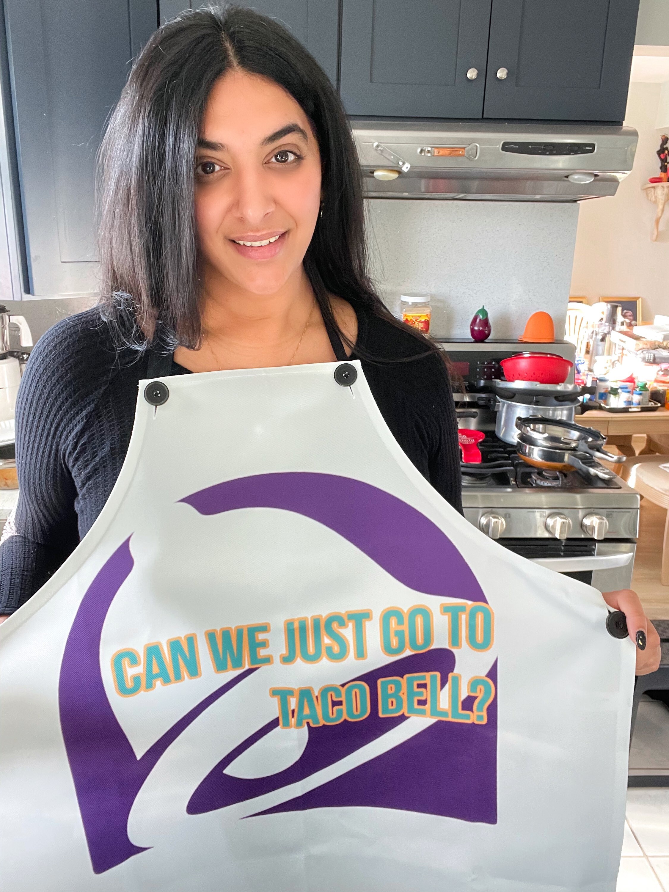 Taco Bell Apron| Taco Bell Apparel| Taco Bell Accessories| Desi Apparel ...