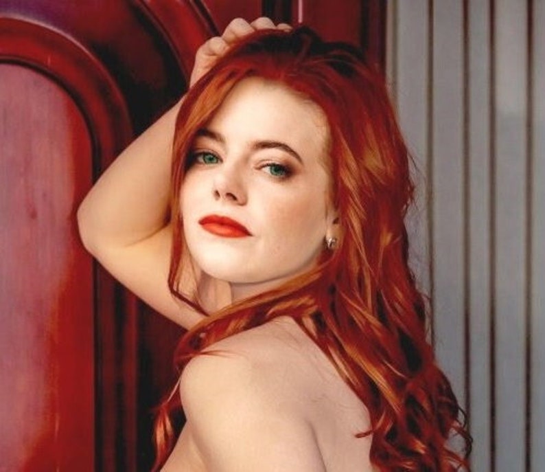 Emma Stone Fantasy Nude 8 X 10 Photo Very Nice Mature Etsy New Zealand