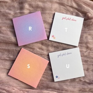 Cute Sticky Notes With 50 Sheets, Small Sticky Notes, Office Supplies ...