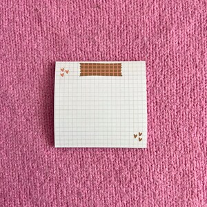 Cute Sticky Notes With 50 Sheets, Small Sticky Notes, Office Supplies ...