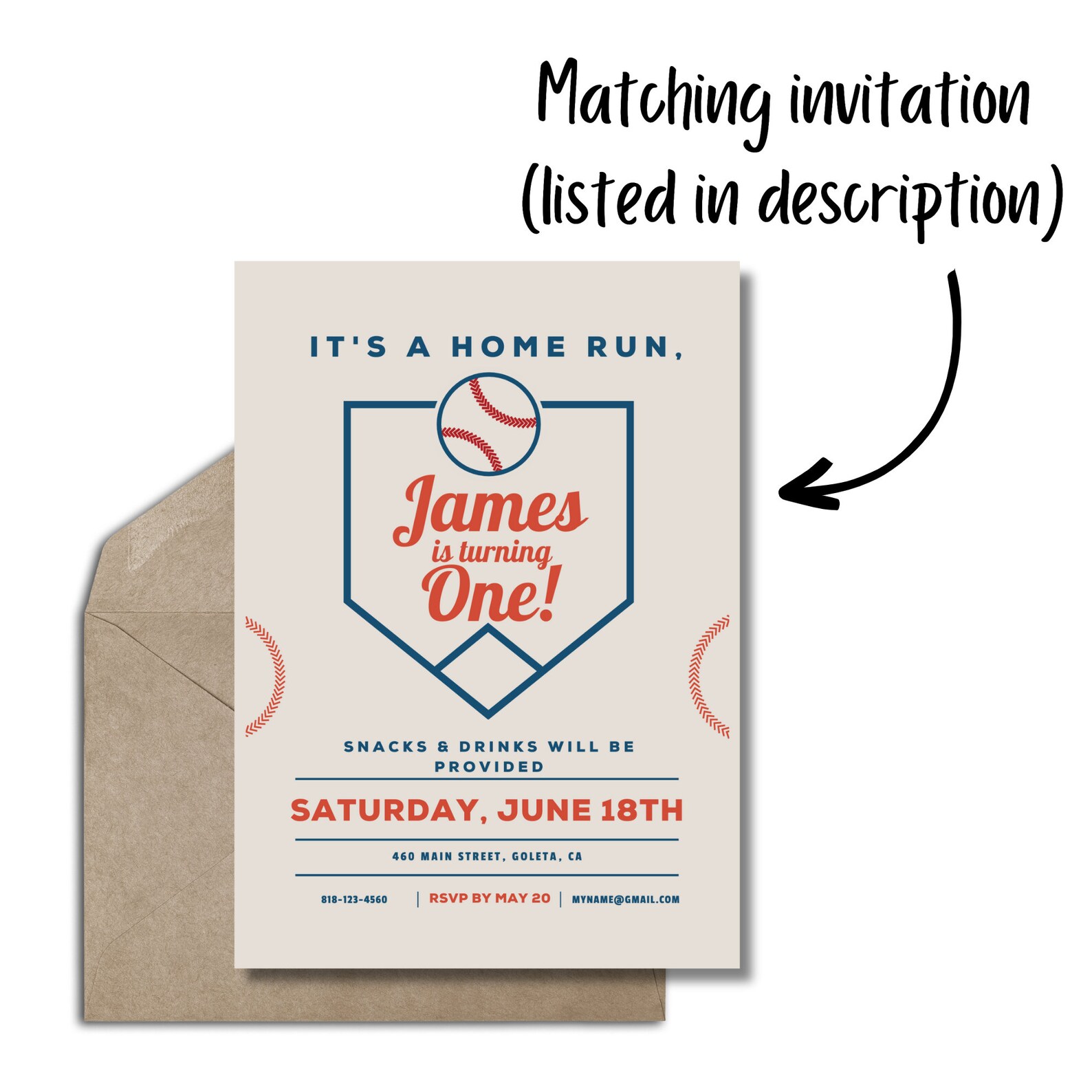 Editable Coloring Page Home Run Baseball First Birthday - Etsy