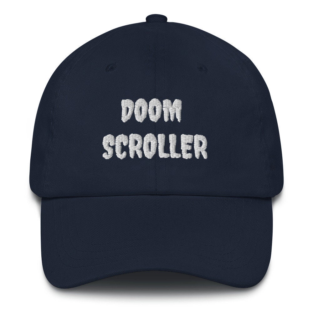 Doomscroller Dad Hat, Doom Scroller Cap - Etsy