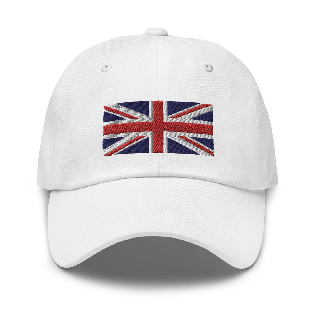 Embroidered Flag of the United Kingdom Dad Hat Baseball Cap - Etsy