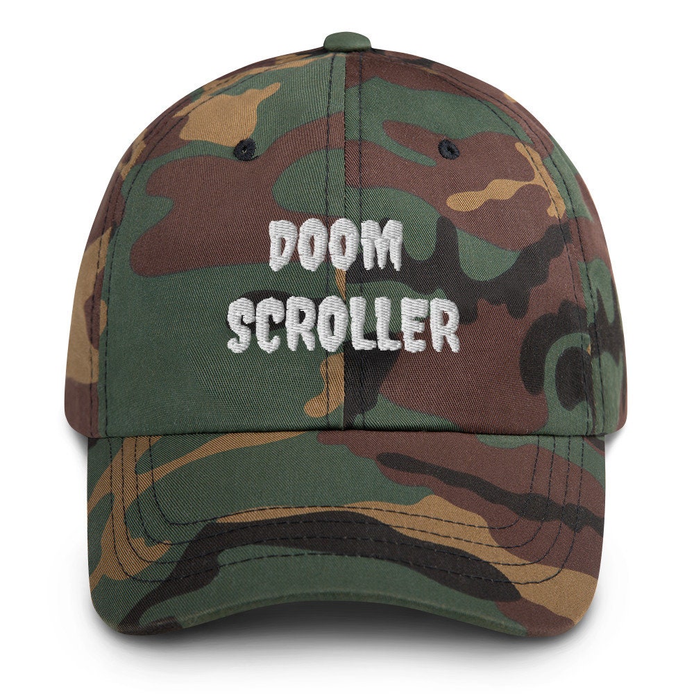 Doomscroller Dad Hat, Doom Scroller Cap - Etsy