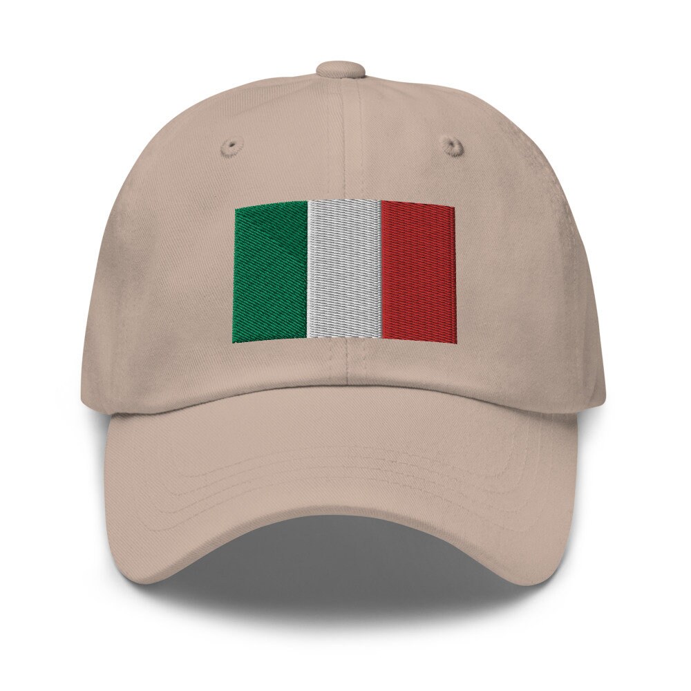 Embroidered Flag of Italy Dad Hat Baseball Cap - Etsy