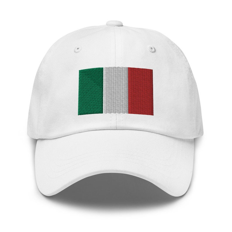 Embroidered Flag of Italy Dad Hat Baseball Cap - Etsy