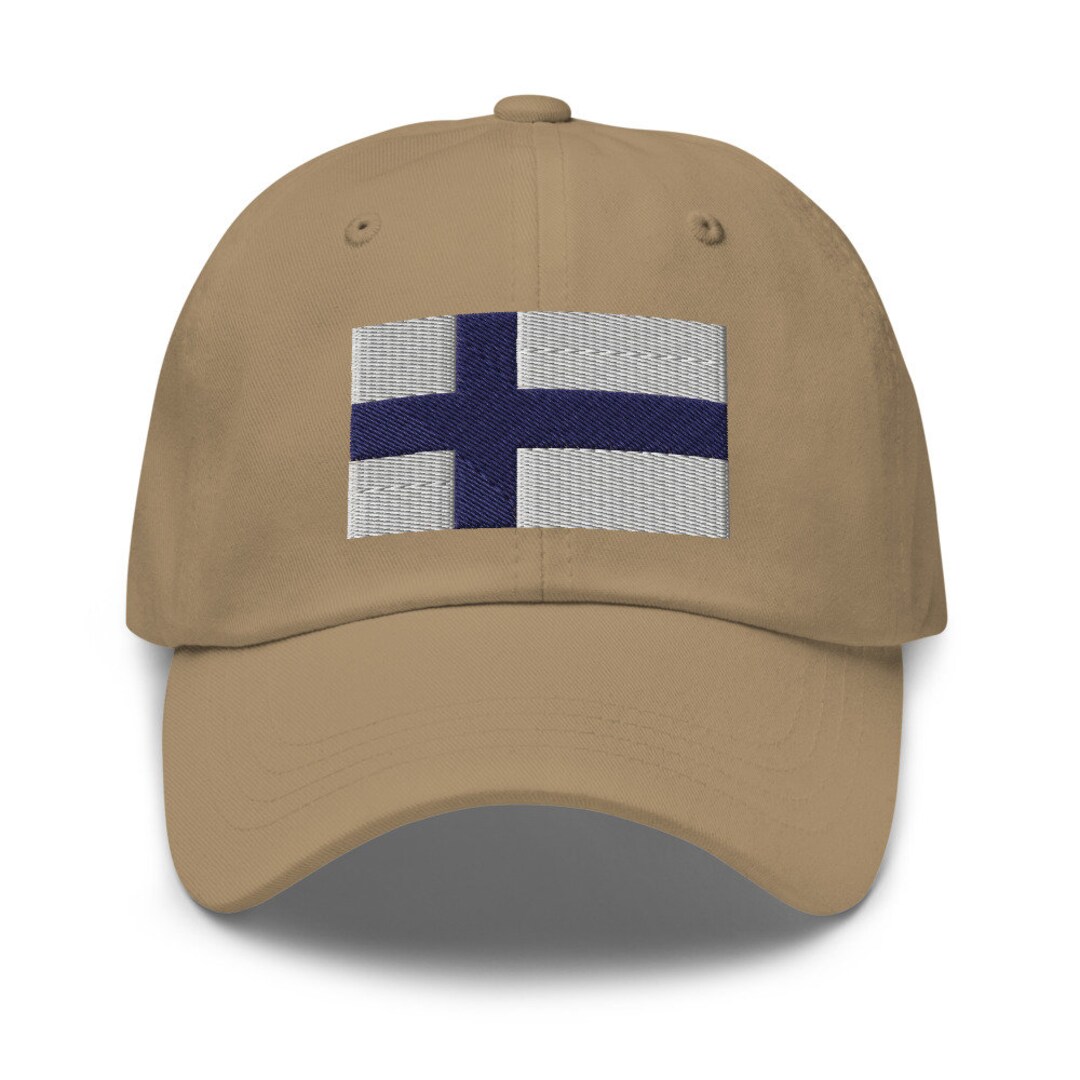 Embroidered Flag of Finland Dad Hat Baseball Cap - Etsy
