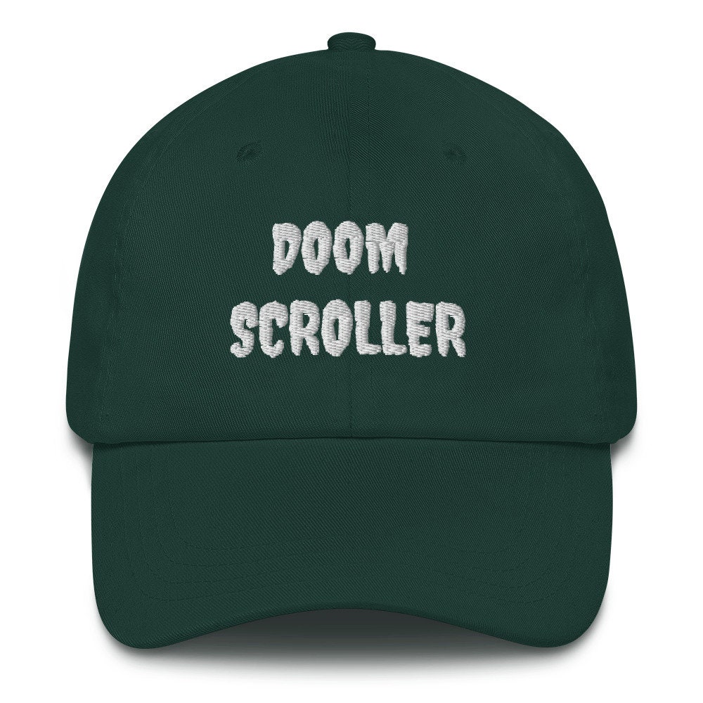 Doomscroller Dad Hat, Doom Scroller Cap - Etsy