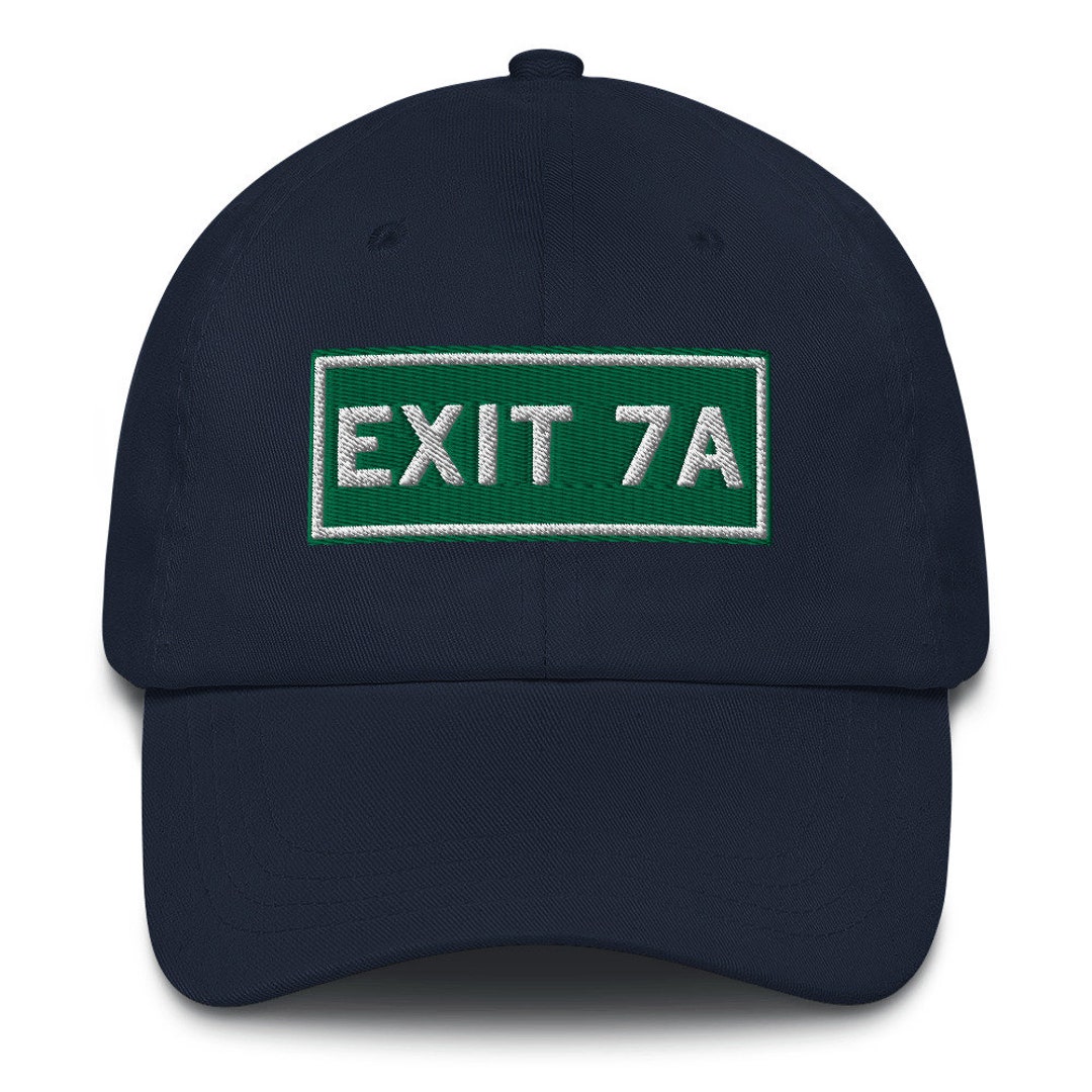 Custom Embroidered New Jersey Exit Beanie Dad Hat, NJ Cap, Garden State ...