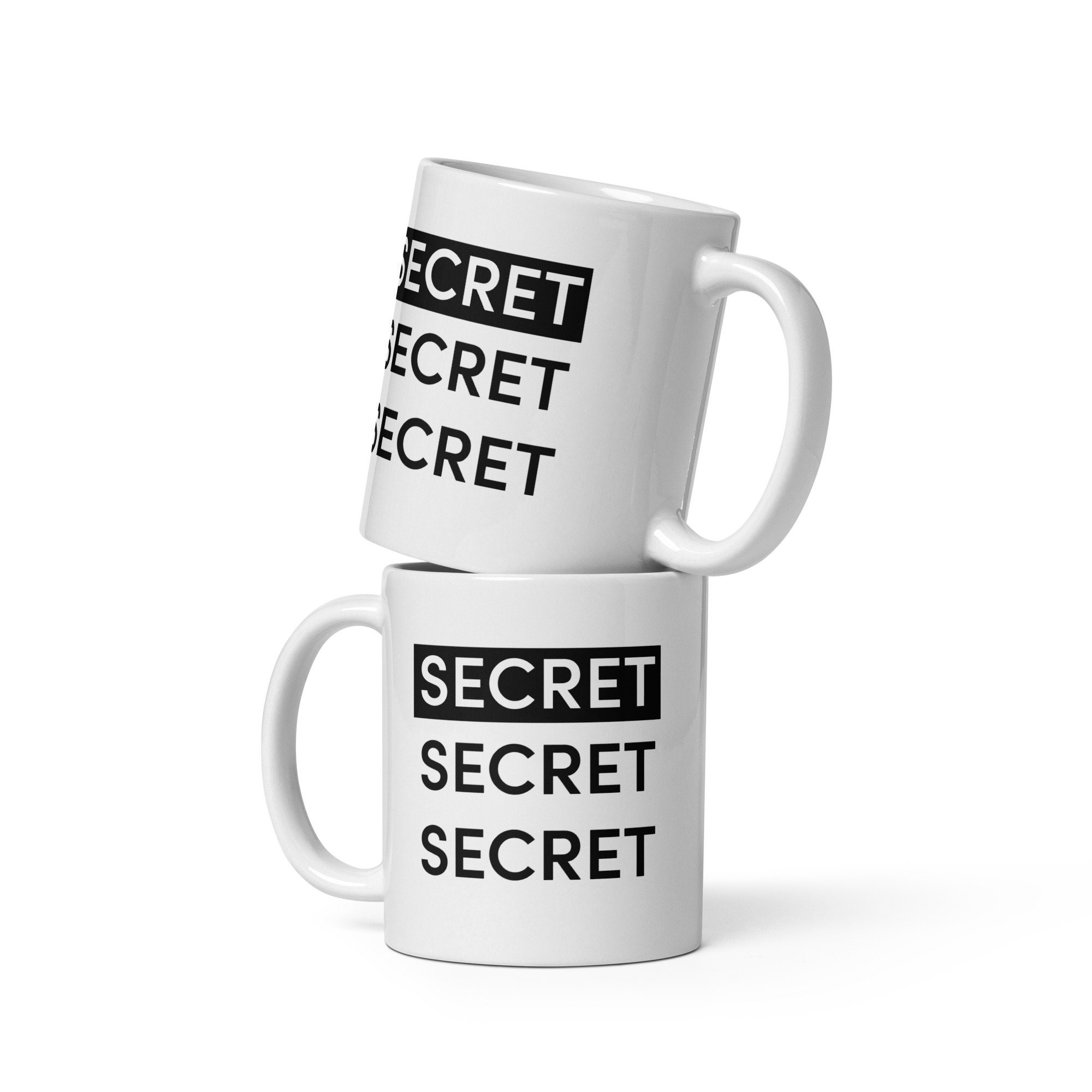 Top Secret Rebus Puzzle Mug | Riddle Cup | Fun Gift - Etsy
