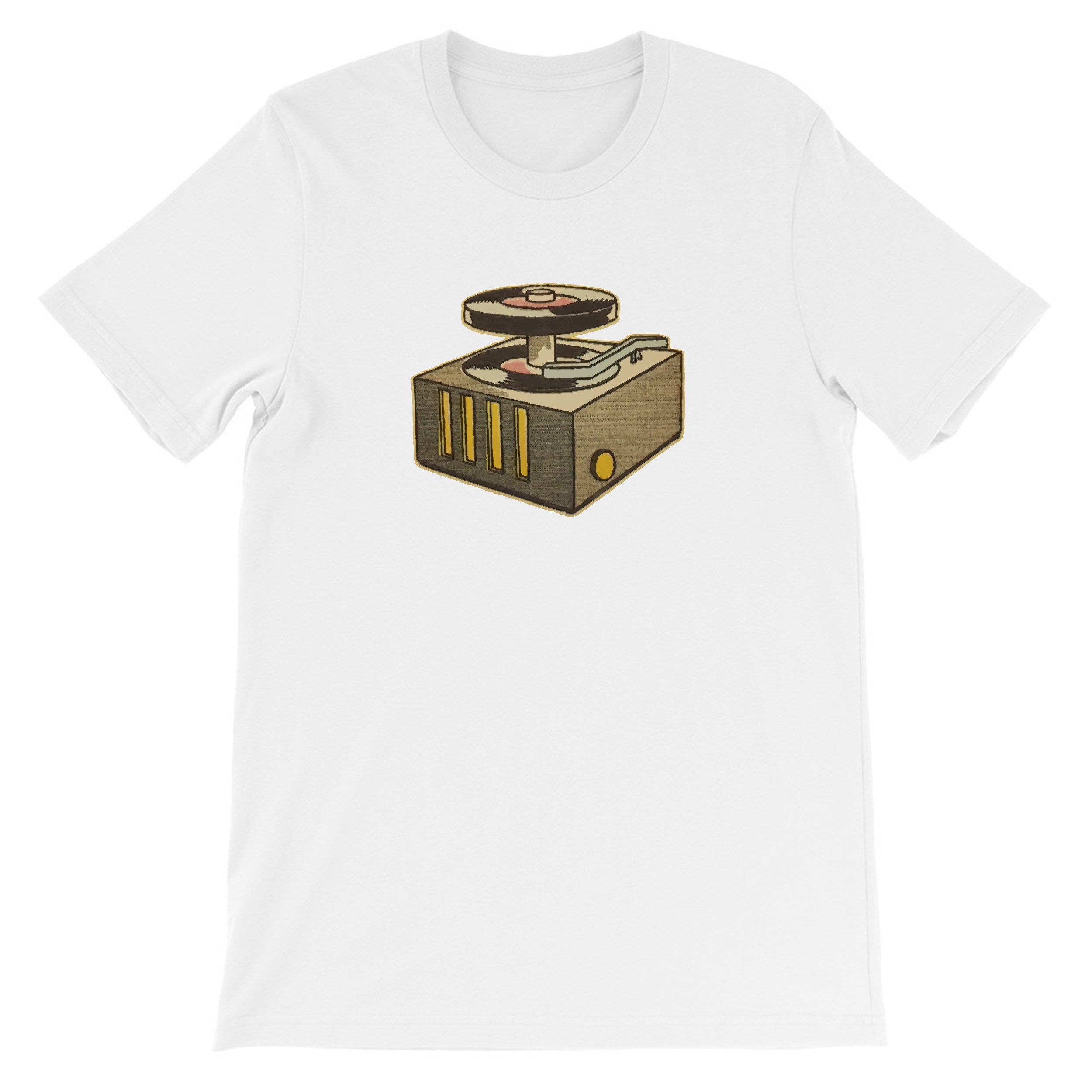 Retro Vintage Mini Turntable Record Player Graphic T-shirt, 45 RPM - Etsy