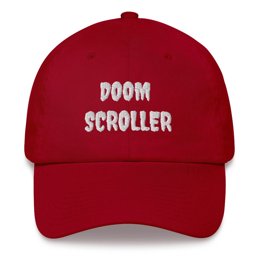 Doomscroller Dad Hat, Doom Scroller Cap - Etsy