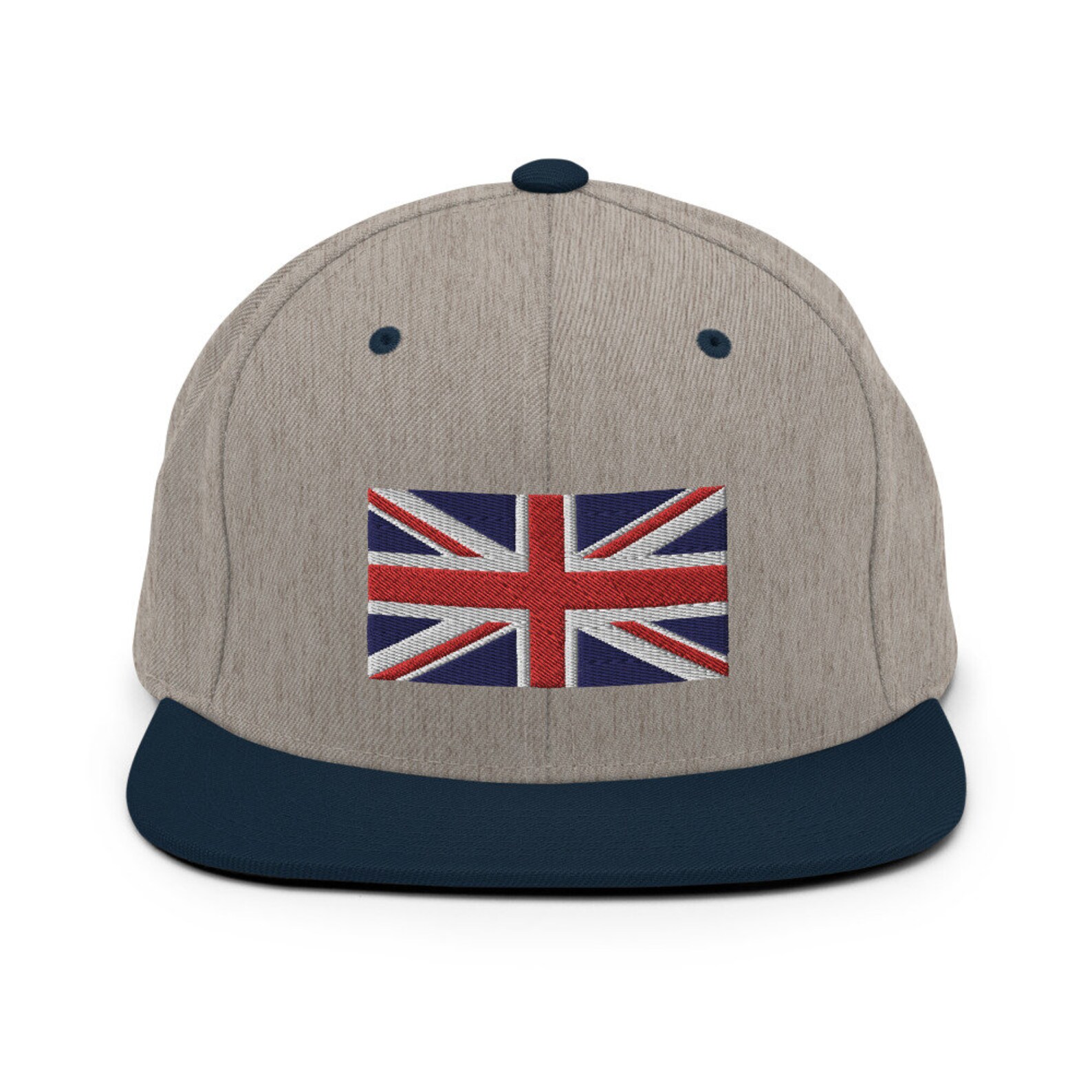 Embroidered Flag of the United Kingdom Snapback Hat Cap - Etsy