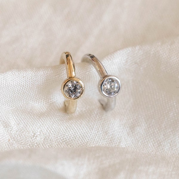 5mm Gold Hoop - Etsy