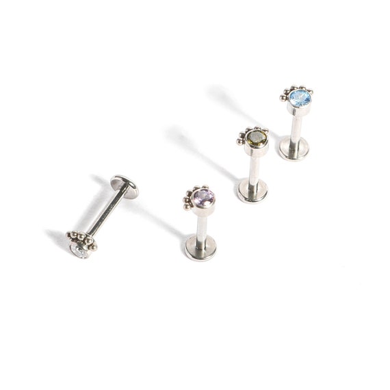 Titanium Flatback Labret Stud | atelier-yuwa.ciao.jp