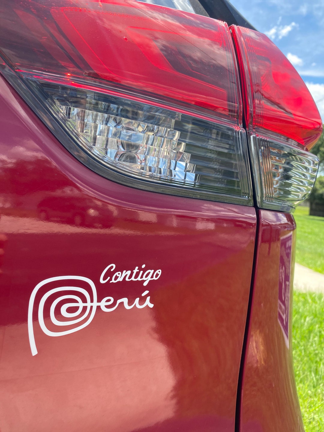 Car Decal Peru - Etsy