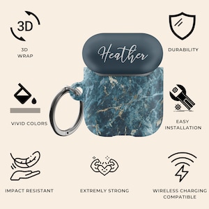 Personalized Name Apple Airpods Pro Case, Customized Name Airpods Case, Protective AirPod Cover ...