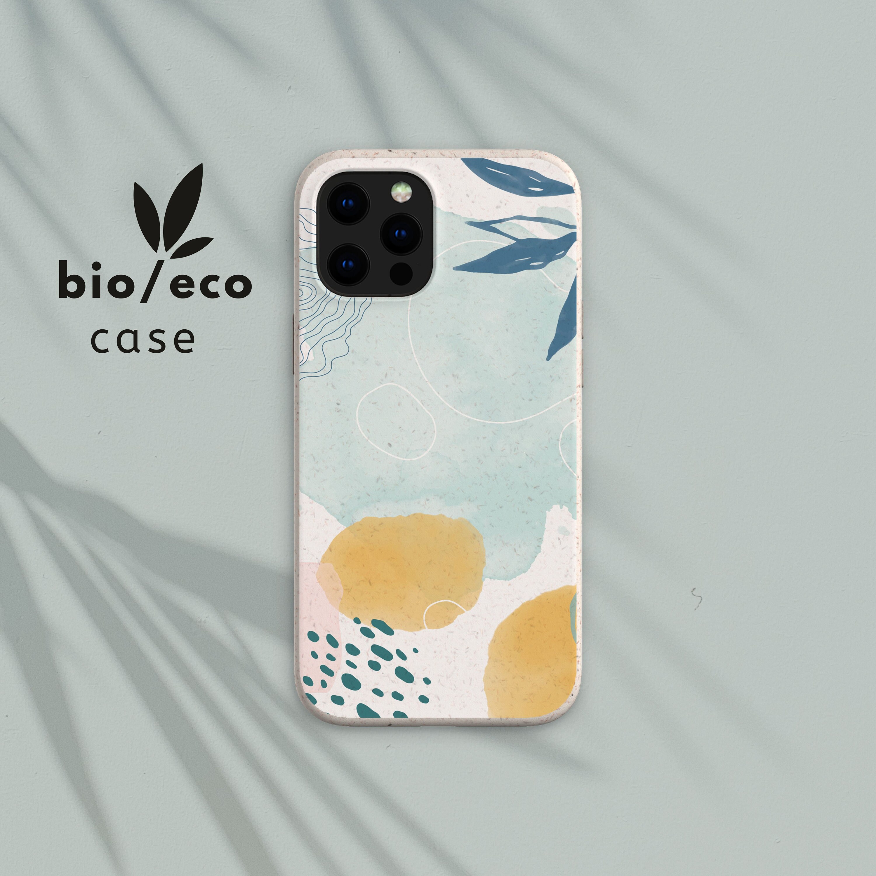 Eco Friendly Bamboo Phone Case for iPhone 16, 15, SE, 11, 12, 13, 14 ...