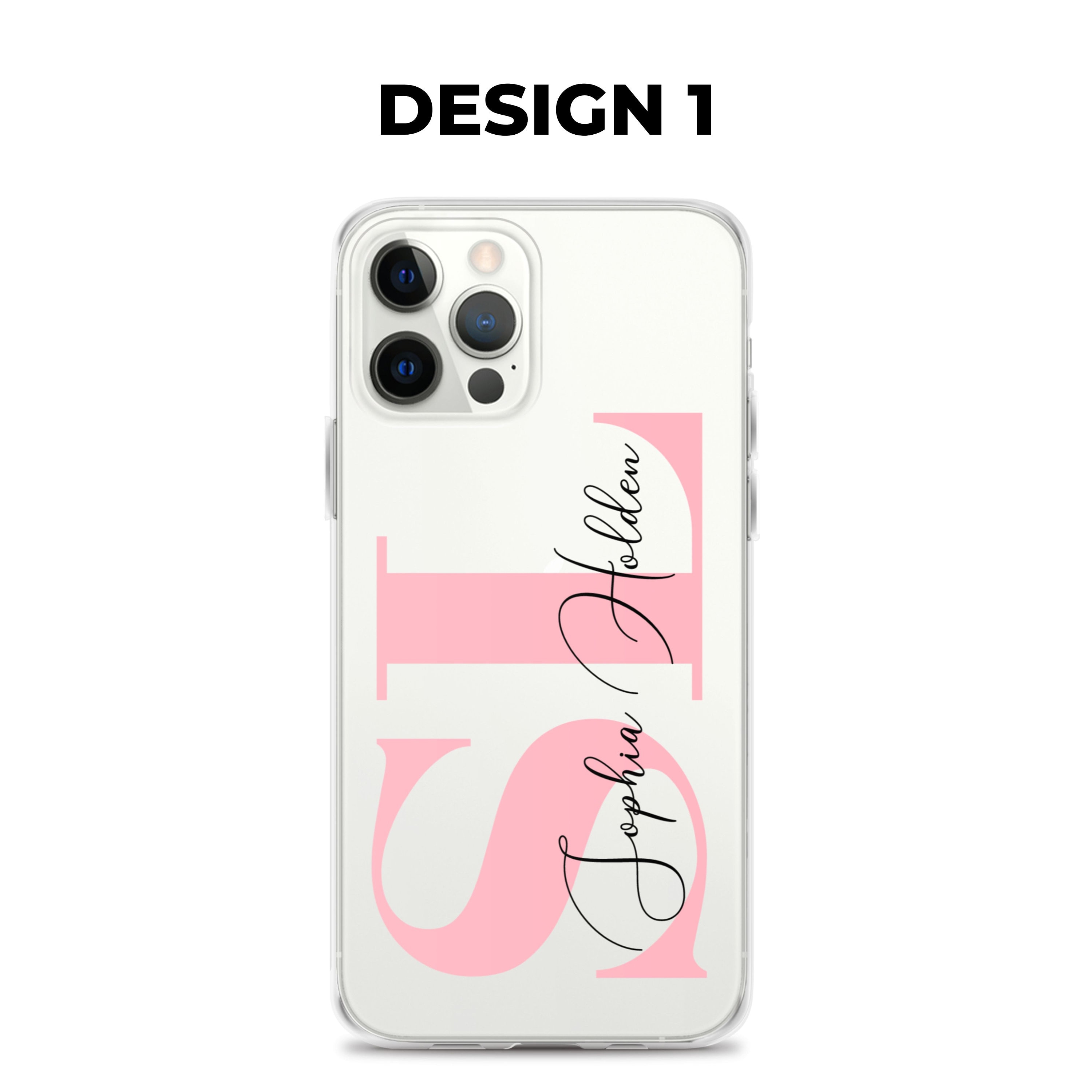 Custom Name Phone Case Personalized Monogram Case for iPhone - Etsy