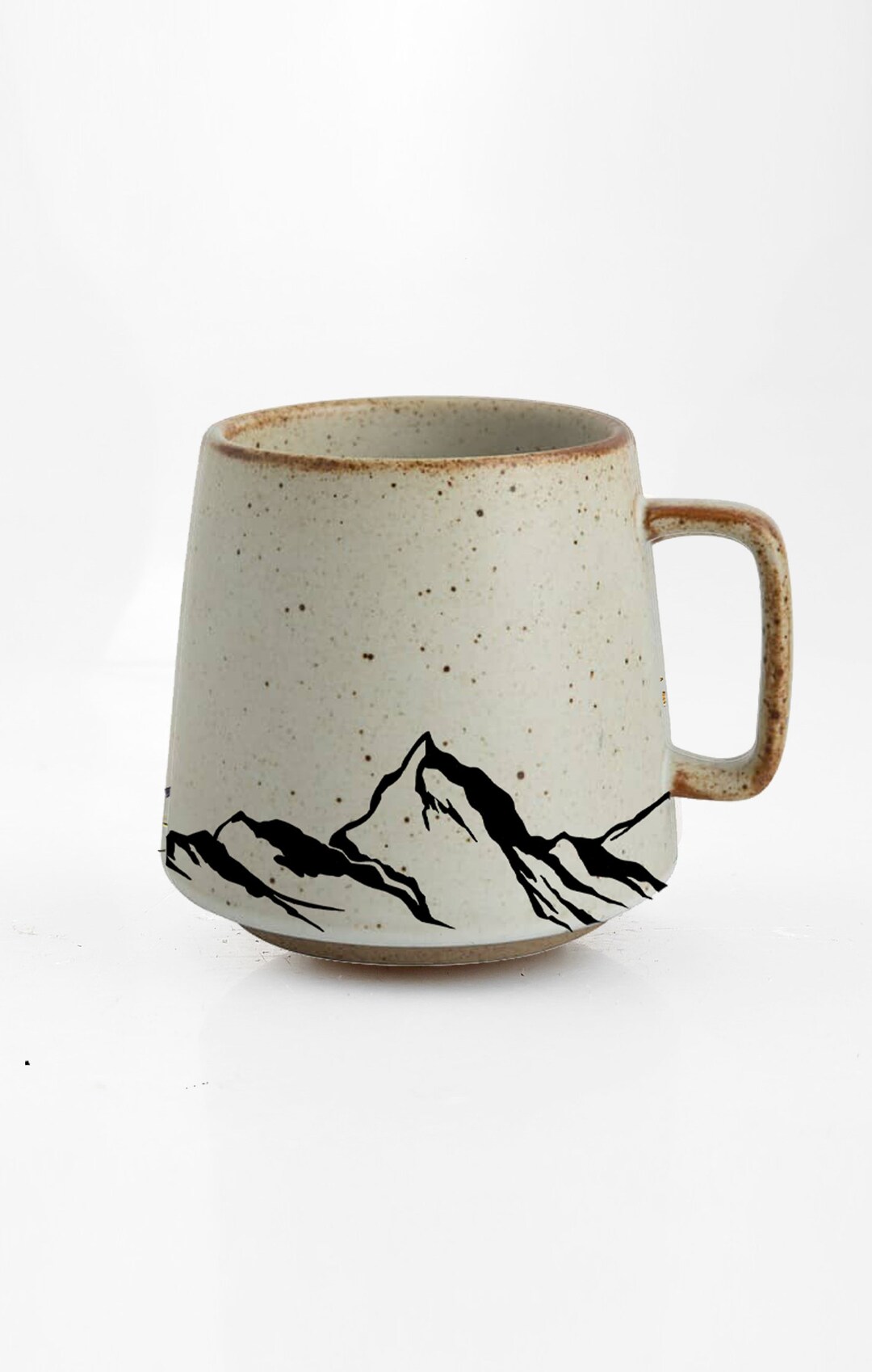 Mountain Coffee Mug – Ceramic Mug for Outdoor Lovers - Etsy